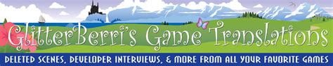 Glitterberri S Game Translations