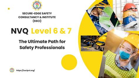 Nvq Level 6 And 7 Explained The Ultimate Path For Safety Professionals Ssci