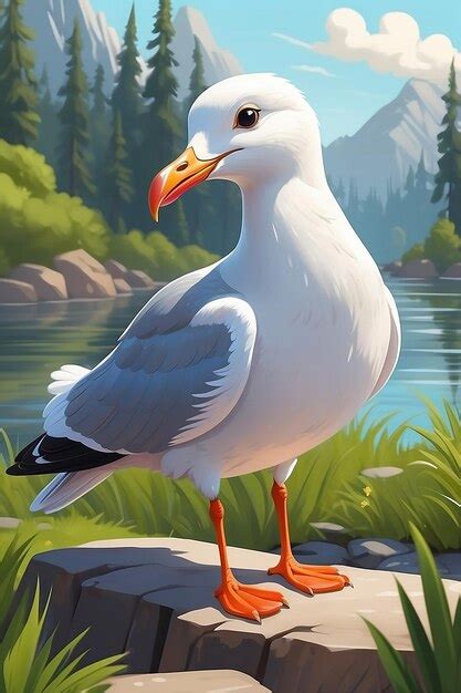 6 000 Gull Character Art Pictures
