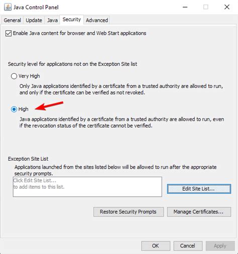 Security Settings Blocked Self Signed Application Fix