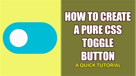 Pure Css Switches Artofit