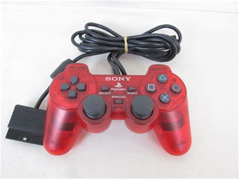 Ps2 Controller Dual Shock 2 Crimson Red Scph 10010 Playstation 2 Sony