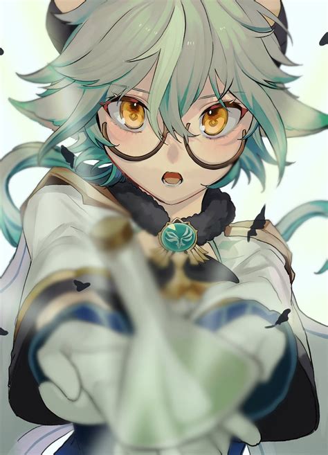 Sucrose Genshin Impact Drawn By Nakura Hakuto Danbooru