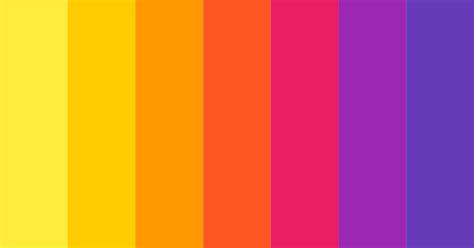 Sunset Serenade Color Palette Colordrop