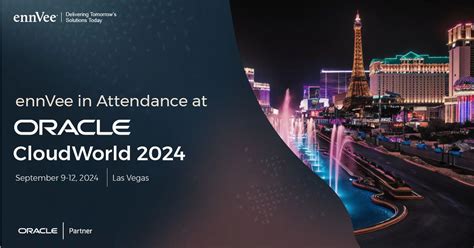 Ennvee India On Linkedin Oraclecloudworld Ocw Oraclecloud