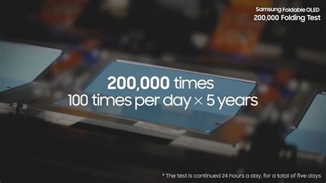 삼성 폴더블 Oled 극한의 추위에서 진행하는 폴딩 테스트