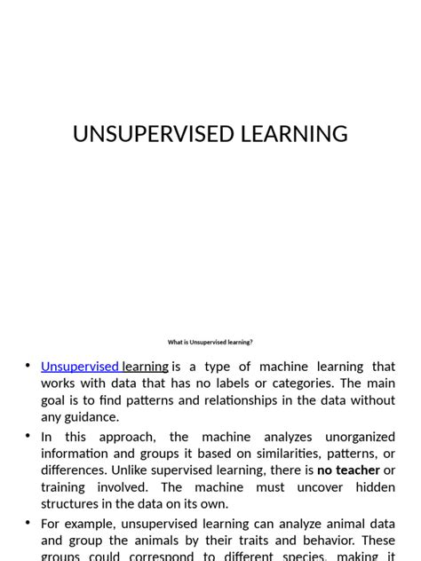 Unsupervised Learning Pdf Cluster Analysis Machine Learning