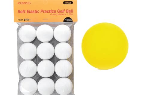 골프 골피아 소프트 엘라스틱 연습용 골프공 12pcs Pb005 오늘의집 쇼핑