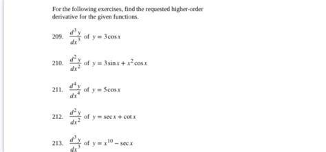 Solved For The Given For The Following Exercises Find