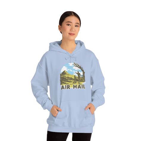 Air Mail Unisex Heavyweight Hoodie Good Time Activities