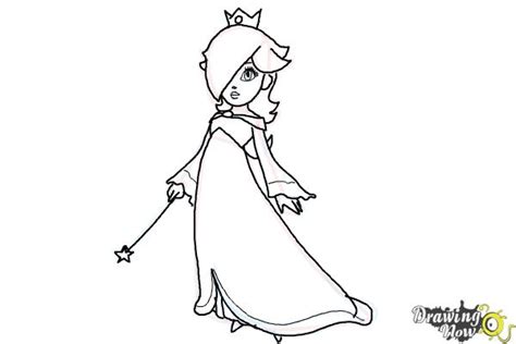 How To Draw Rosalina Step By Step