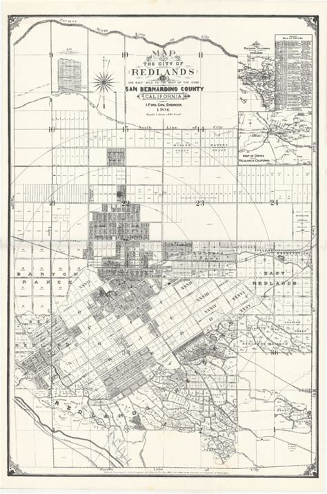 Historic Redlands Maps Redlands Area Historical Society