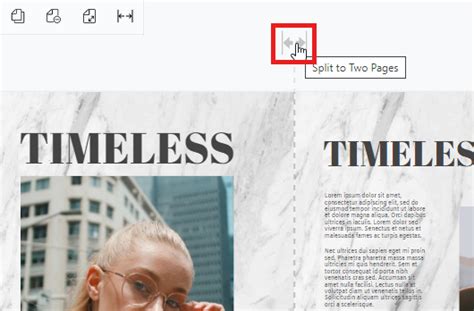 How To Split A Combined Page Into Two Visual Paradigm Blog
