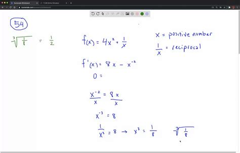 solved for what positive number is the sum of its reciprocal and four