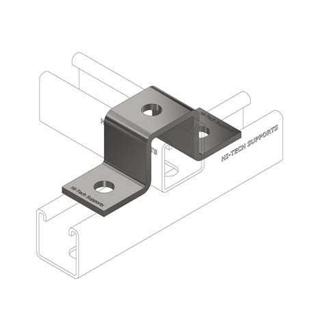 041 Square U Bracket Hi Tech Supports
