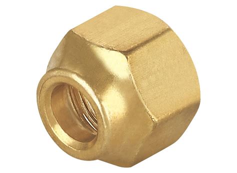 Sae Npt Thread Brass Plug Brass Pipe Fitting Forged Flare Nut Fitting