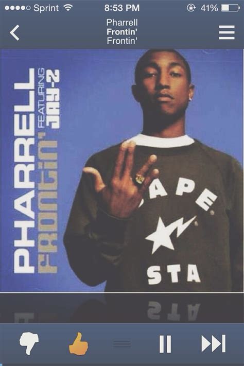 Frontin ~ Pharrell Face The Music Pharrell Music Mood