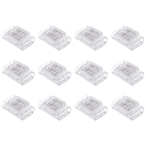 12 Pcs 6 Pin Wire Connectors 22 20 Awg No Strip Insulation Piercing