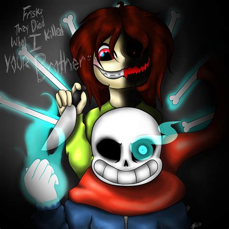 Sans Vs Chara By Xfireflamex On Deviantart