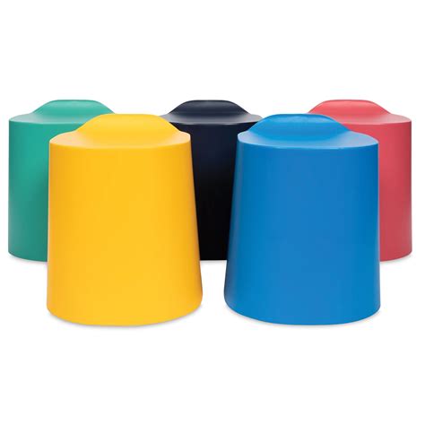 Luxor Tailfin Plastic Stackable Stools Blick Art Materials