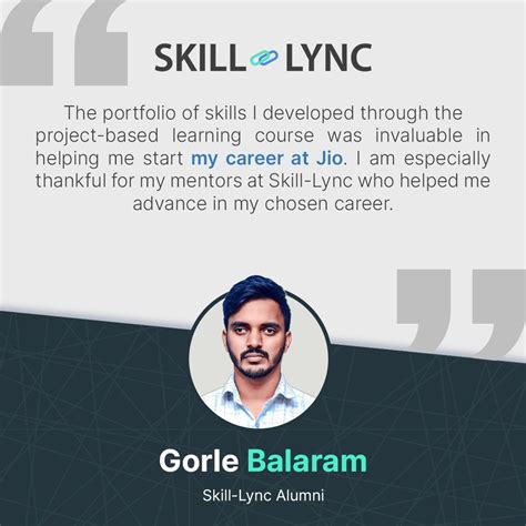Skill Lync On Linkedin Successstory Success Saturday Upskill Engineering Fullstackdeveloper