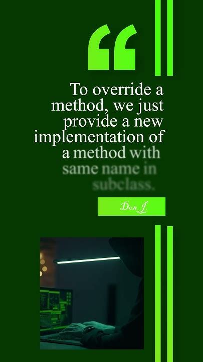 ep 1 28 how do we implement method overriding in java