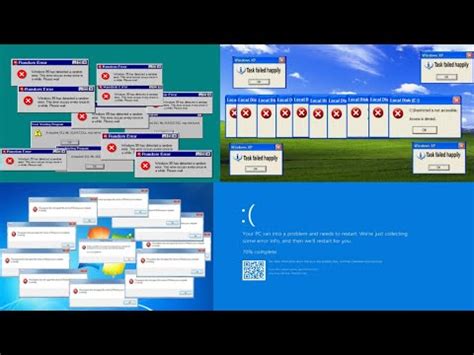 All Windows Error Sounds YouTube