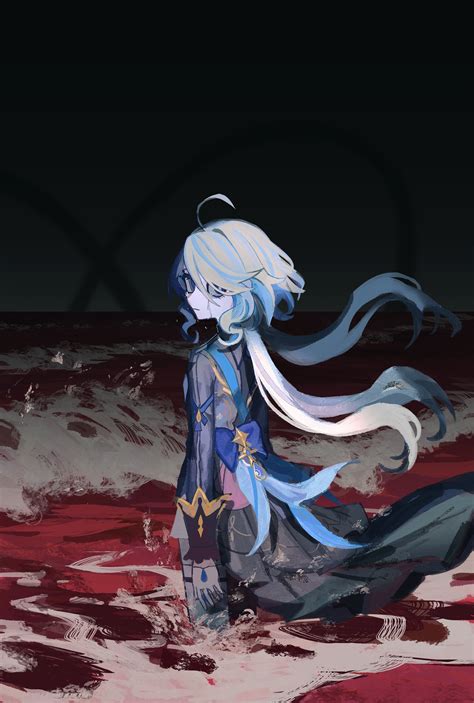 Furina Genshin Impact Drawn By Populamalus Danbooru