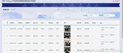 （计算机毕设选题推荐）基于hadoop的协同过滤算法的招聘网站岗位推荐系统设计与实现 Csdn博客