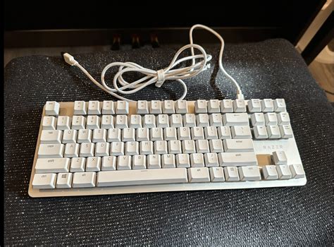 Backlit Silent Razer Blackwidow Lite Mercury Keyboard