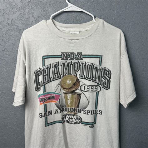 Original 1999 San Antonio Spurs Championship Tee Depop