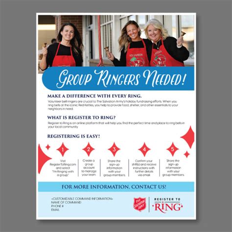 Free Downloadable Promotional Flyer For Groups Register To Ring