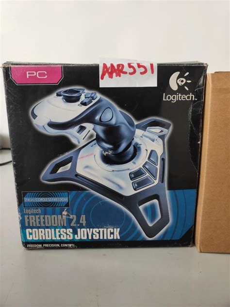 Logitech Freedom 2 4 Cordless Joystick With Driver Cd For Sale 40 Each Aar551 Video Gaming