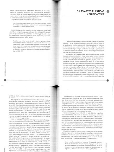 Augustowsky Cap 5 El Arte En La Ensenanza Pdf