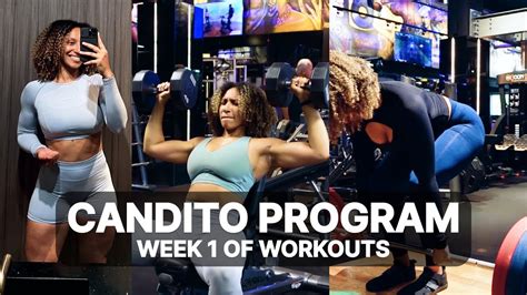 Full Week Of Workouts On Candito Program Strength Training For Women Youtube