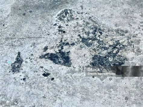 더러운 콘크리트 표면에 파란색 마커 삽 및 파란색 손잡이가 있는 더러운 콘크리트 표면의 사진 0명에 대한 스톡 사진 및 기타 이미지 Istock