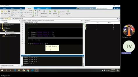04 Input Disp Fprintf In Matlab Matlab Simulink Youtube