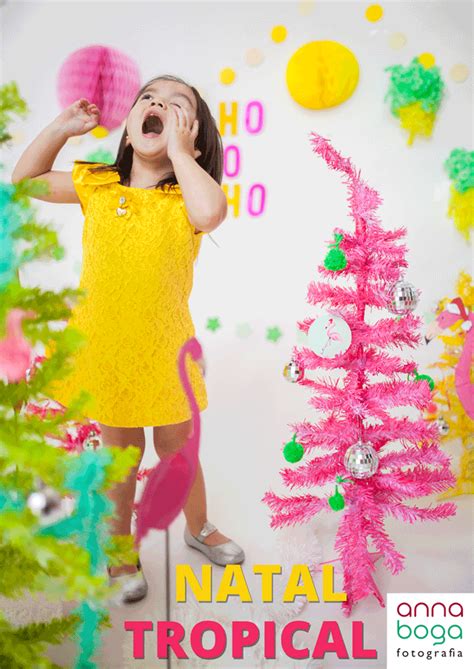 Natal Tropical Cute Girl 