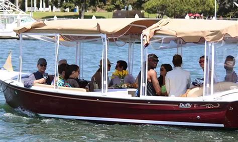 Electric Duffy Boat Cruises From 22 50 Newport Beach Groupon