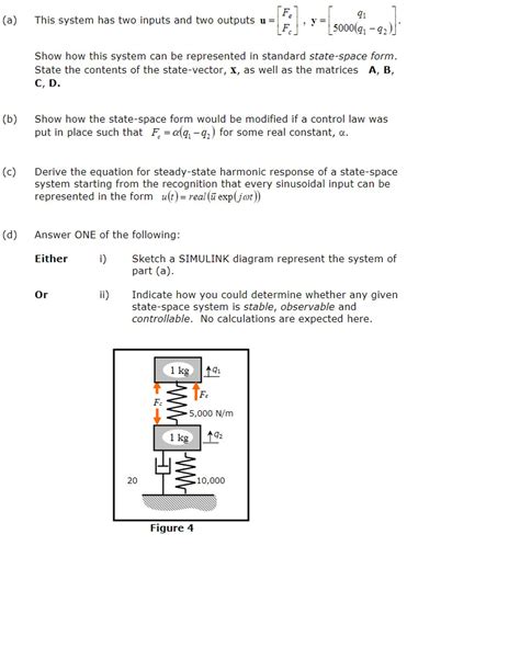 Solved Solve This Question From A System Analysis Chegg Com