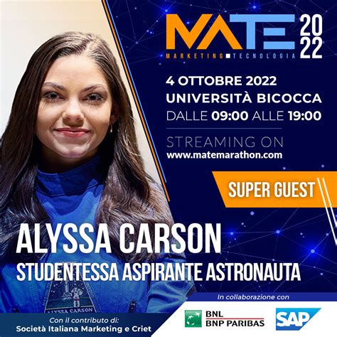 Matemarathon Bicoccamilano Alyssa Carson 11 Comments
