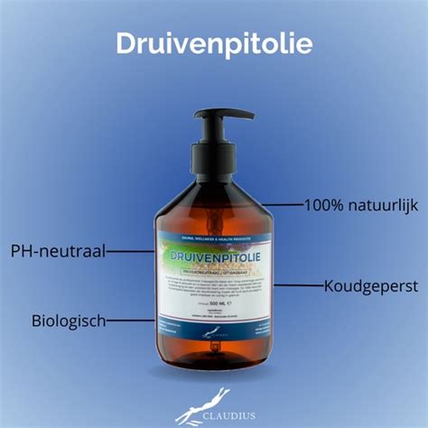 Druivenpitolie 500 Ml Met Pomp 100 Natuurlijk Biologisch En Koudgeperst Bol