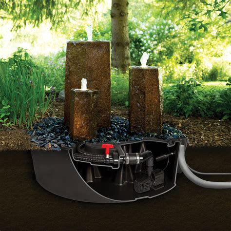 Natural Basalt Column Kits Pondless Water Features