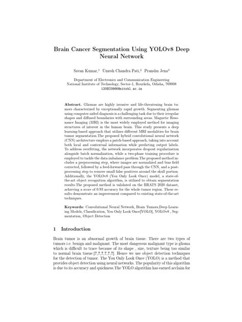 Springer Lecture Notes In Computer Science Pdf Image Segmentation