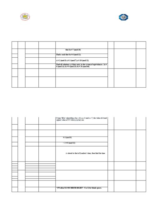 Cb3491 Cryptography And Cyber Security Assignment 1 Pdf Public Key Cryptography Cryptography