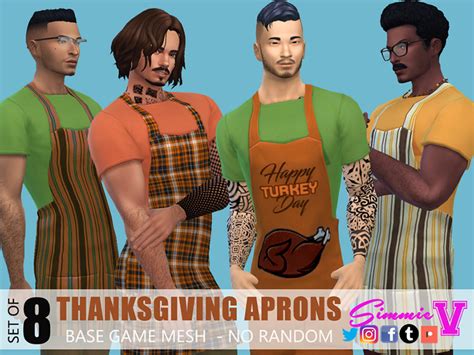 Apron Sims 4 Cc List