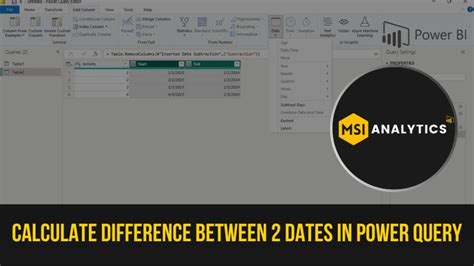 msi analytics on linkedin how to calculate difference between two