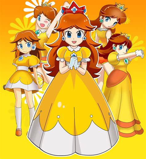 Daisy Everywhere Nintendo Fan Art Nintendo Characters Mario