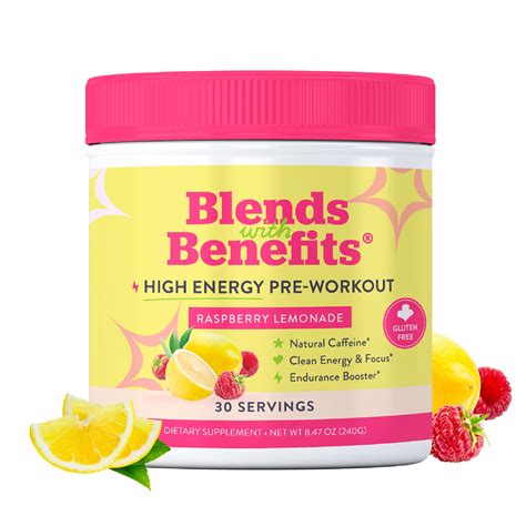 Raspberry Lemonade High Energy Pre Workout 360 Nutrition
