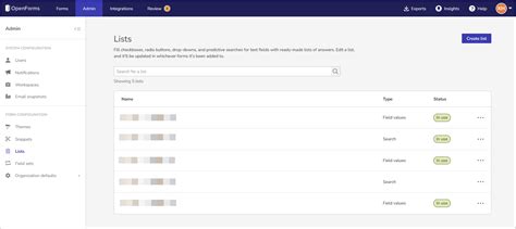 Create Lists Of Answers To Add To Fields Openforms Help Center